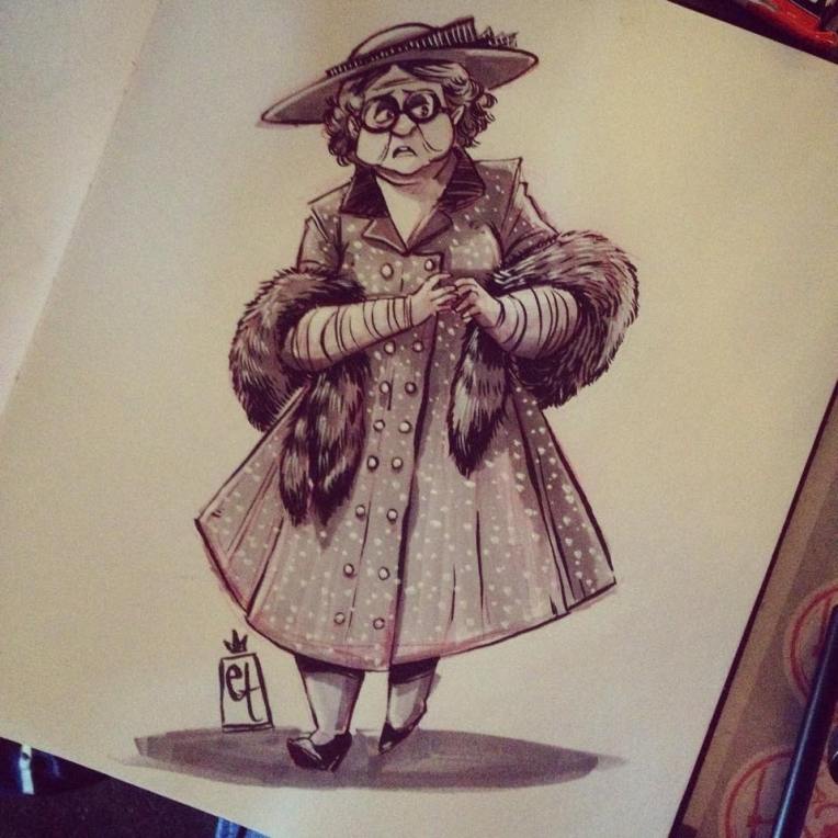 Sketchbook – Edwardian Taylor