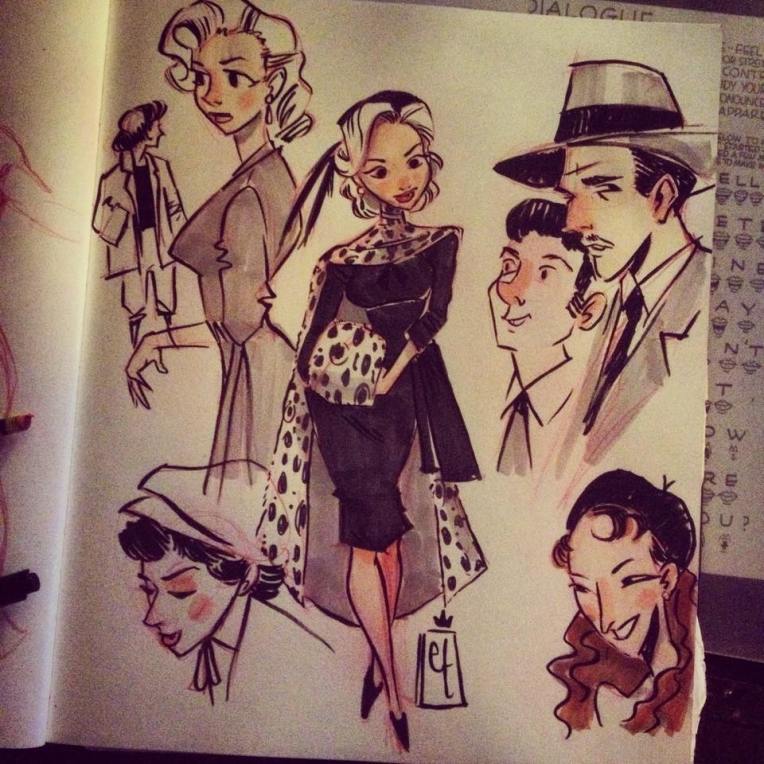 Sketchbook – Edwardian Taylor
