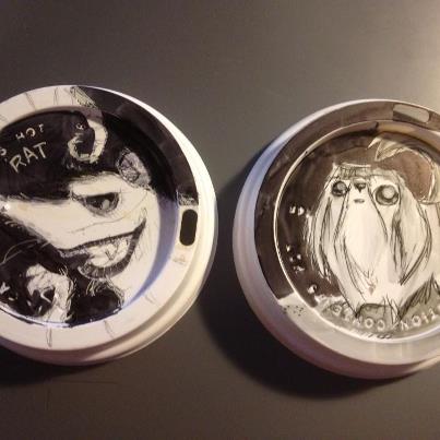 Two New Starbucks Lid Characters – Edwardian Taylor