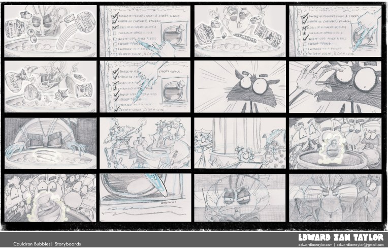 Storyboards – Edwardian Taylor