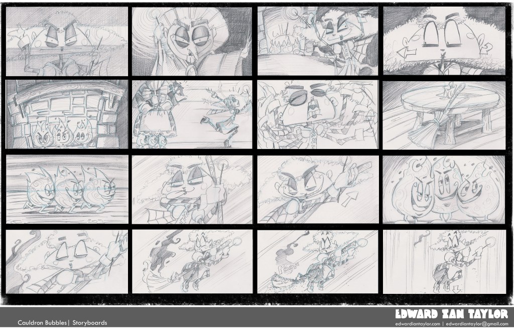 Storyboards – Edwardian Taylor